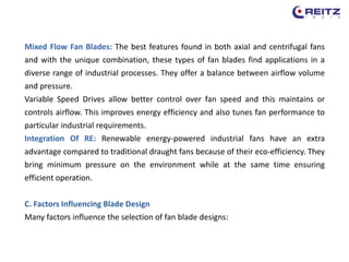 How Fan Blade Design Affects Industrial Draught Fan Performance.pptx ...