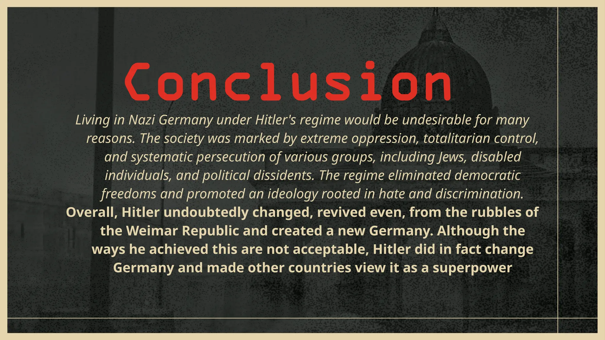 How Far Did Society Change because of Hitler's Regime.pptx