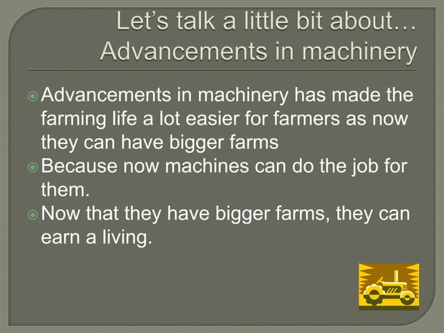 How Farming Has Changed In Britain | PPTX | Agriculture | Industries