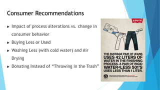 How fast fashion affects the product lifecycle of jeans | PPTX