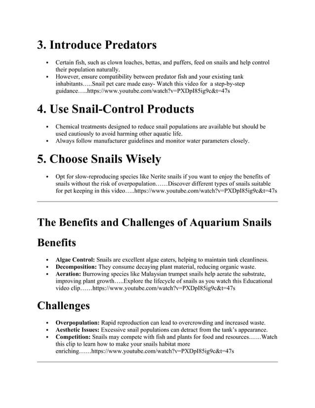 HOW FAST FRESHWATER AQUARIUM SNAILS REPRODUCE..docx