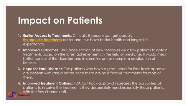 How Fast Track Approval Impacts Patient Healthcare.pptx