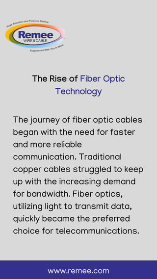 How Fiber Optic Cables Enhance Telecommunications Infrastructure | PDF