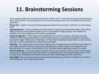 How financial marketers can develop creative problem solving skills | PPT