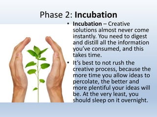 How financial marketers can develop creative problem solving skills | PPT