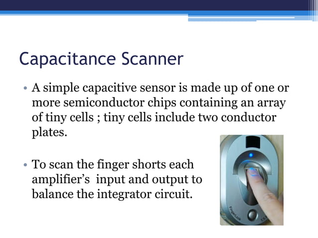 How fingerprint Works | PDF | Technology & Computing