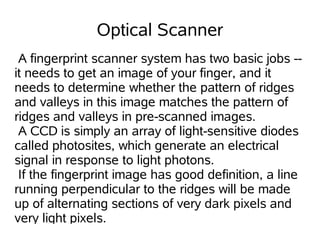 How Fingerprint Scanners Work | PDF | Consumer Electronics | Technology ...