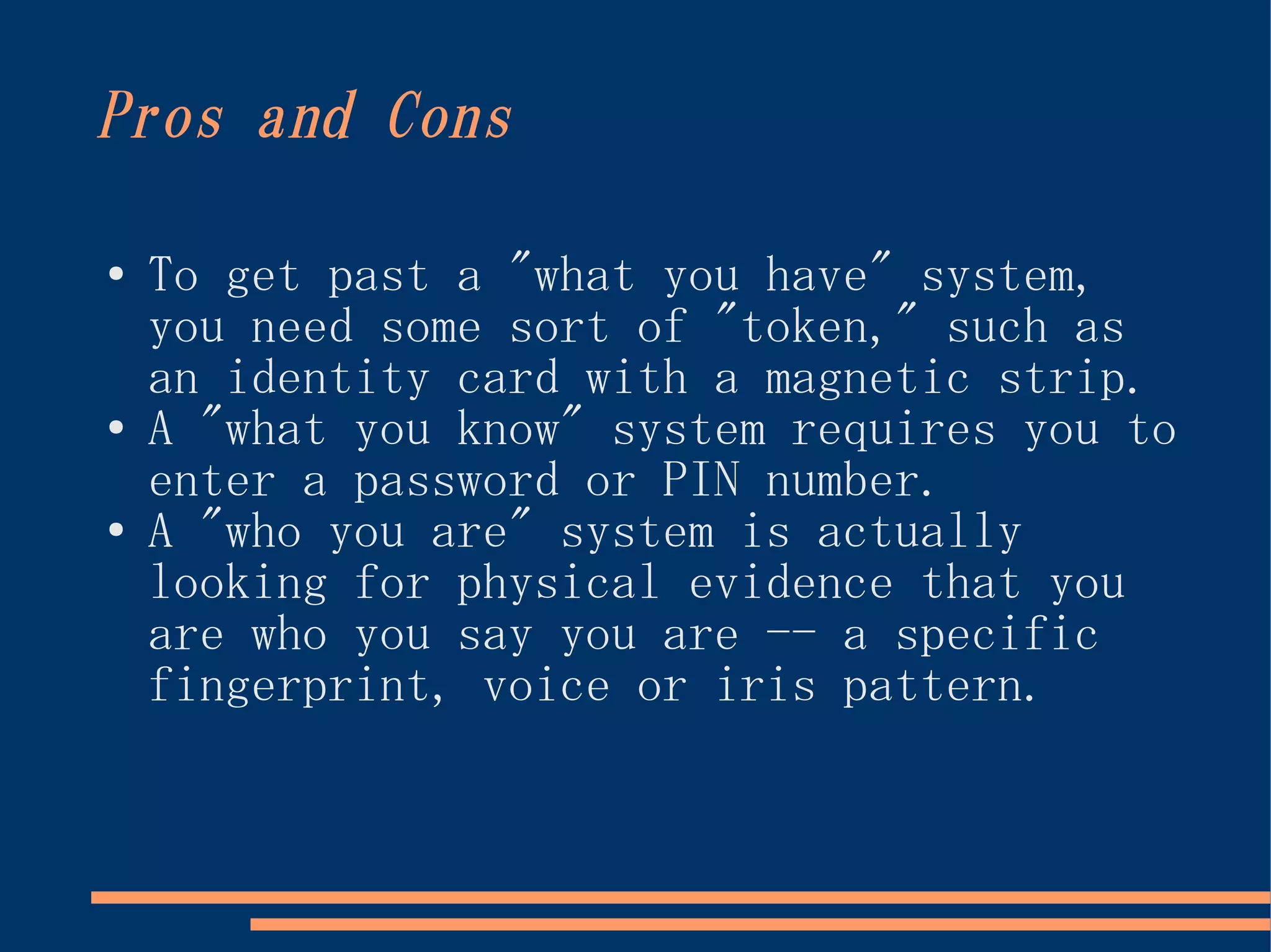 How Fingerprint Scanners Work | PPT