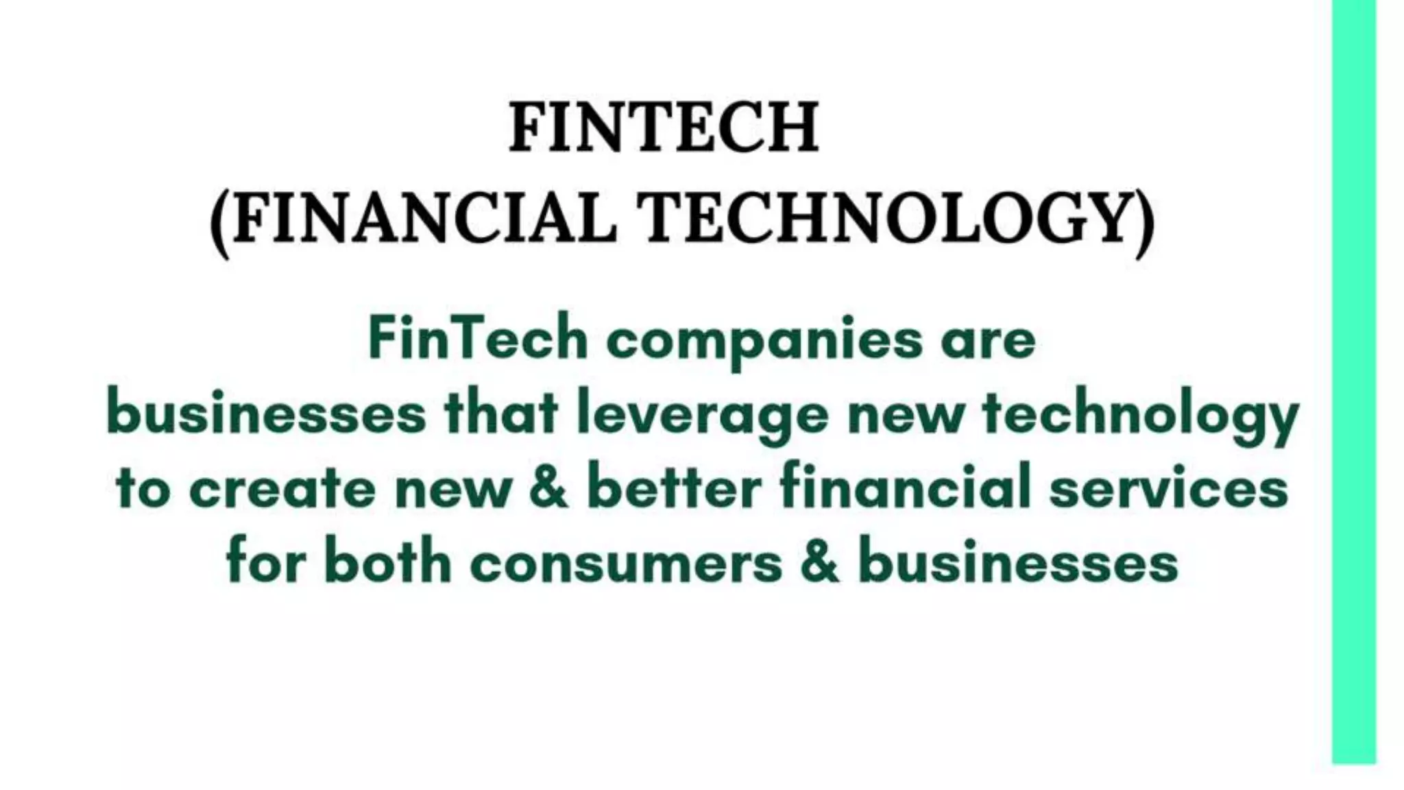 How Fintech is Reshaping Banking? | PPT