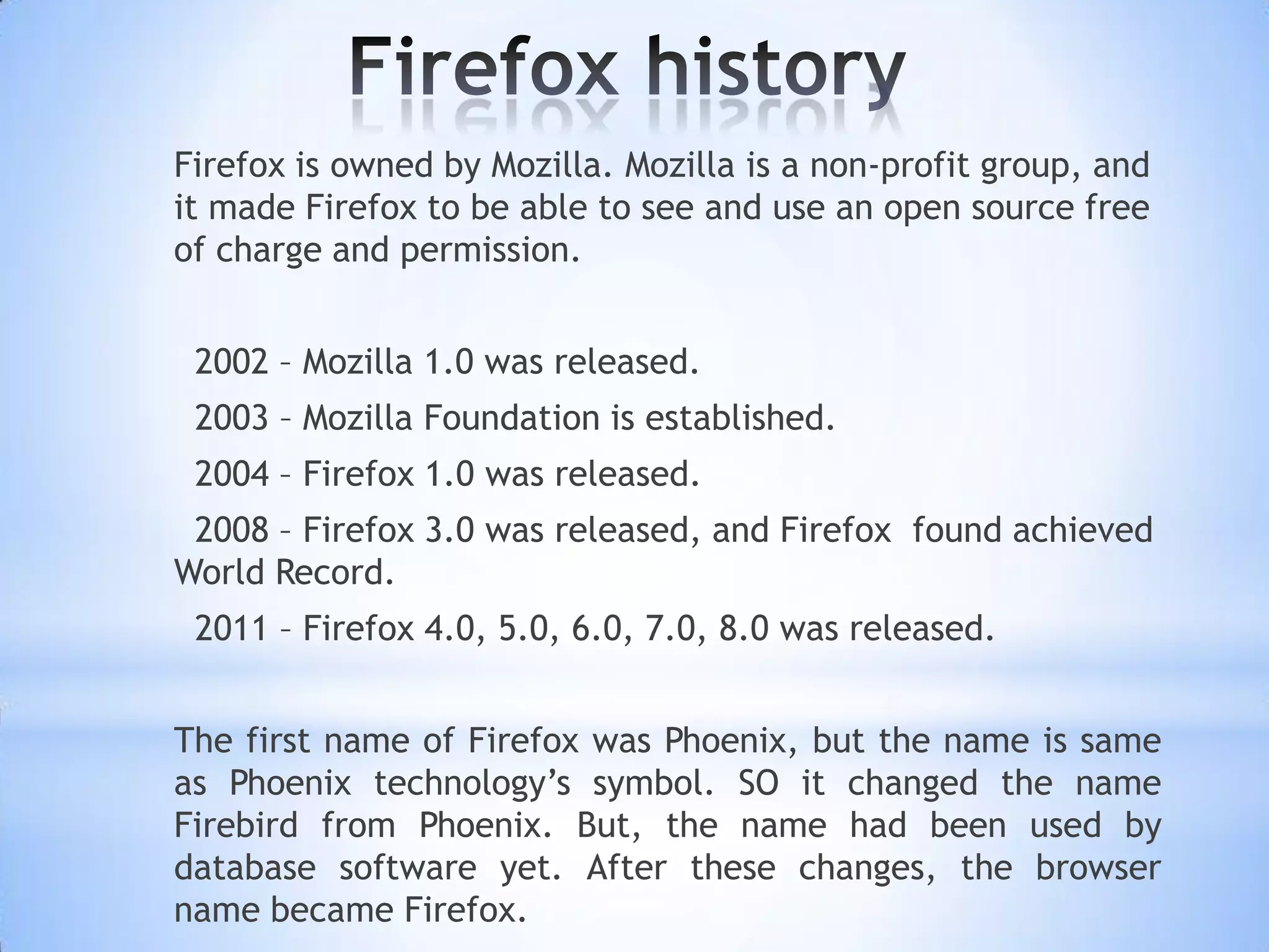 How Firefox Work | PPTX