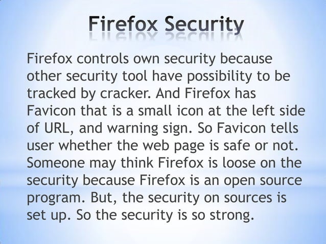 How Firefox Work | PPTX