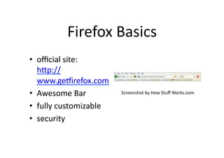 How firefox works | PDF