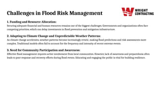 How Flood Risk Management Protects Livelihoods, and Infrastructure | PPTX