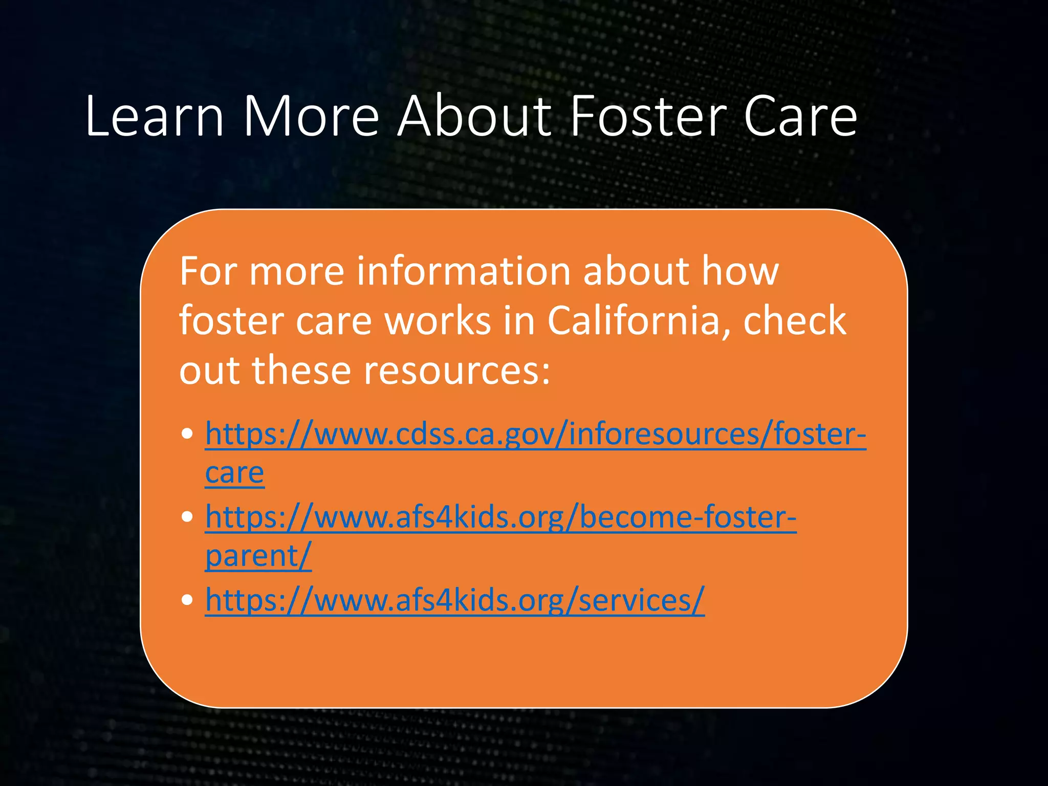 How Foster Care Works From Start to Finish | PPTX