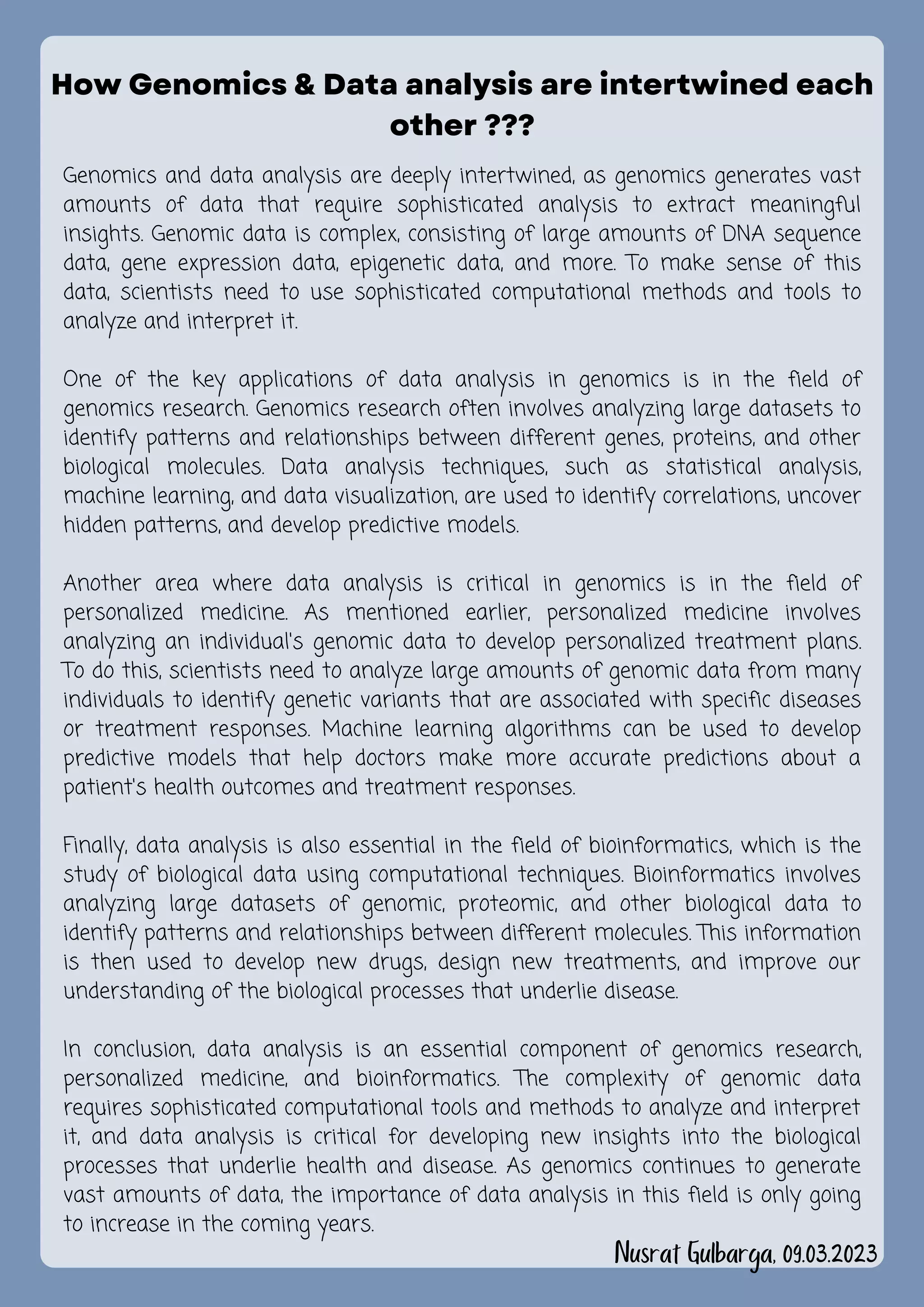 How Genomics & Data analysis are intertwined each other (1).pdf