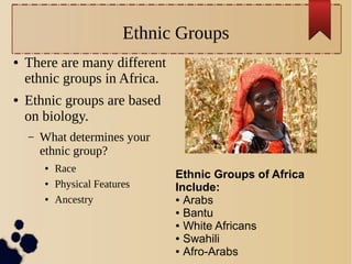 How geography impacts people | ODP