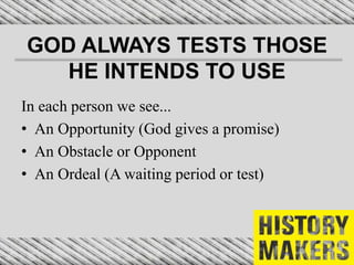 HOW GOD TESTS YOUR FAITH - Part 2 | PPT