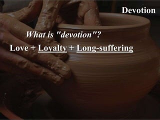 How God Uses Money to Shape Us: Devotion | PPTX