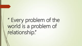 How God values relationships | PPTX