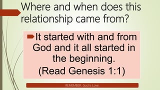 How God values relationships | PPTX