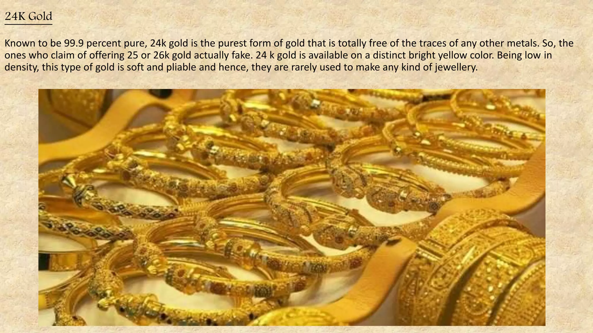 How gold purity is measured | PPTX