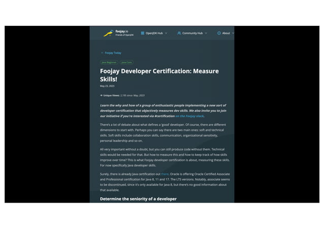How good of developer are you? | PPT