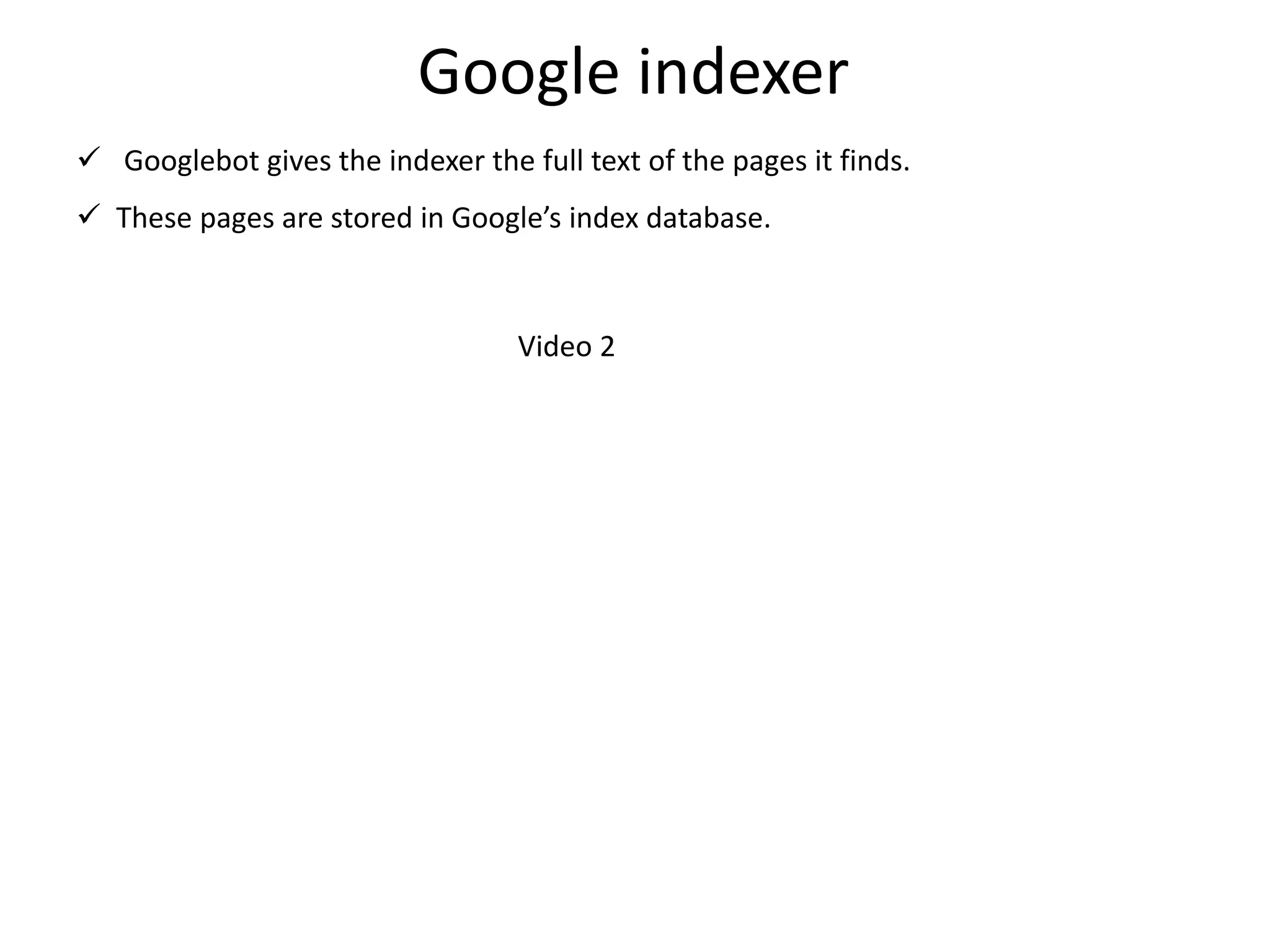 How google search engine work | PPTX