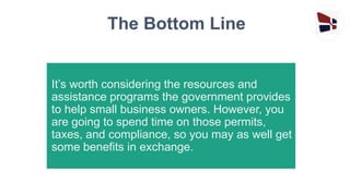 How government can help small businesses grow | PPTX