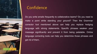 How grammar corrector tools can improve your writing skills | PPT
