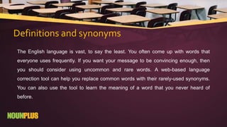 How grammar corrector tools can improve your writing skills | PPT