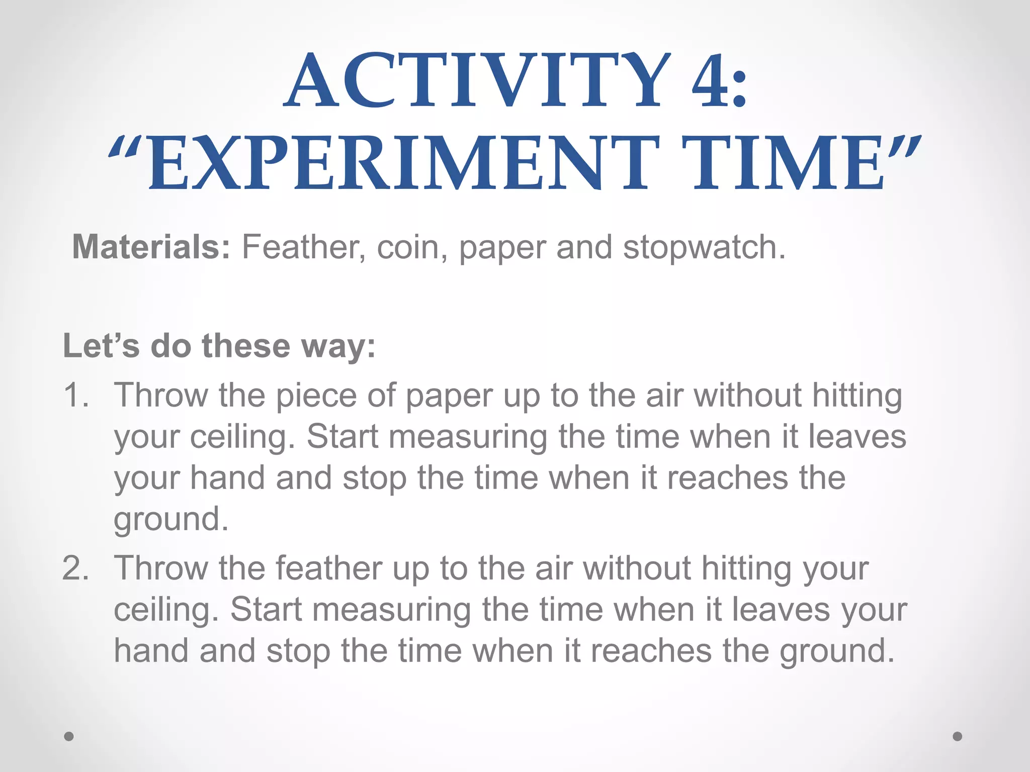 How gravity and friction affects motion | PPTX