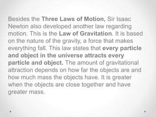 How gravity and friction affects motion | PPTX