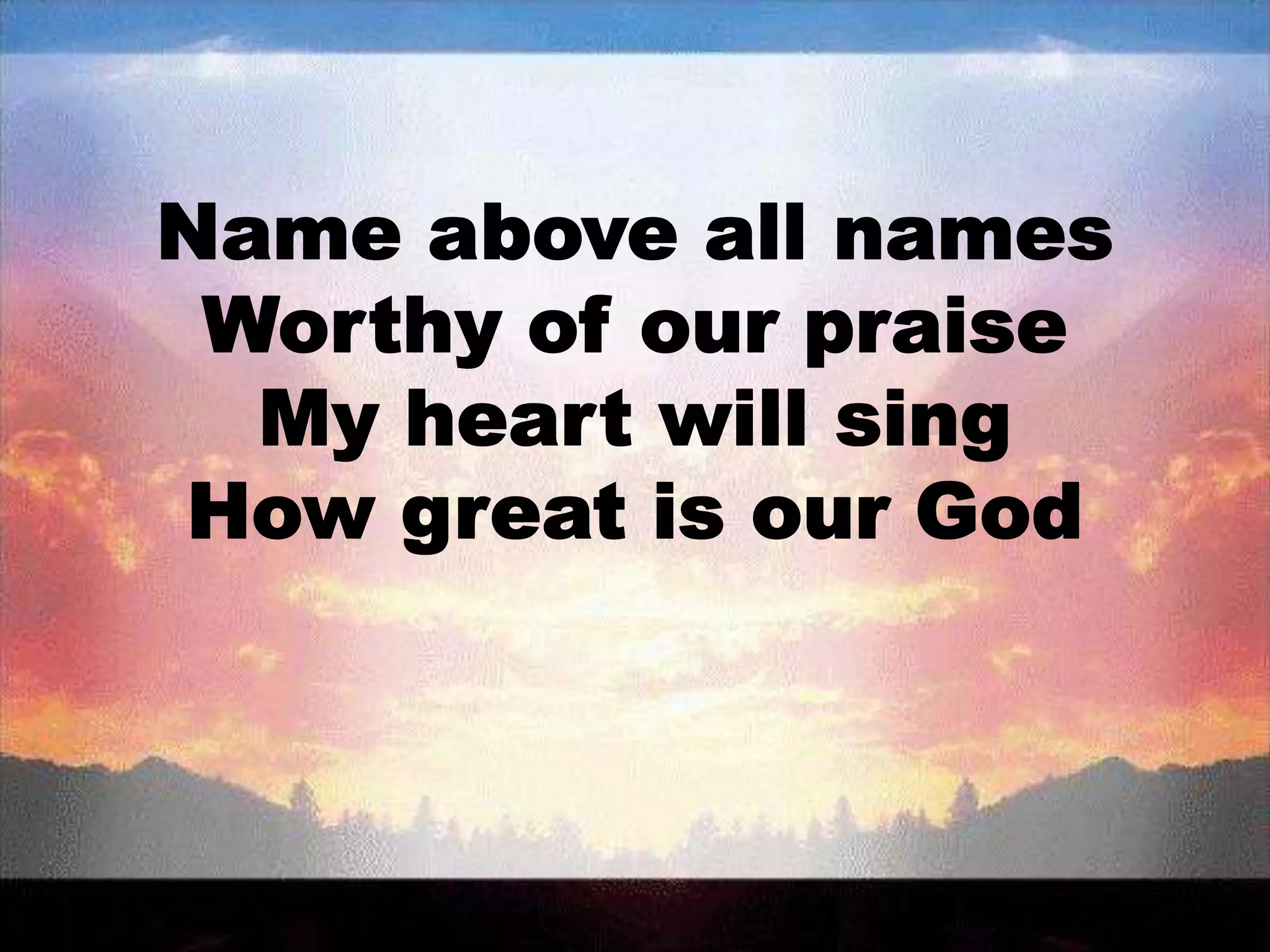 How Great Is Our God | PPTX