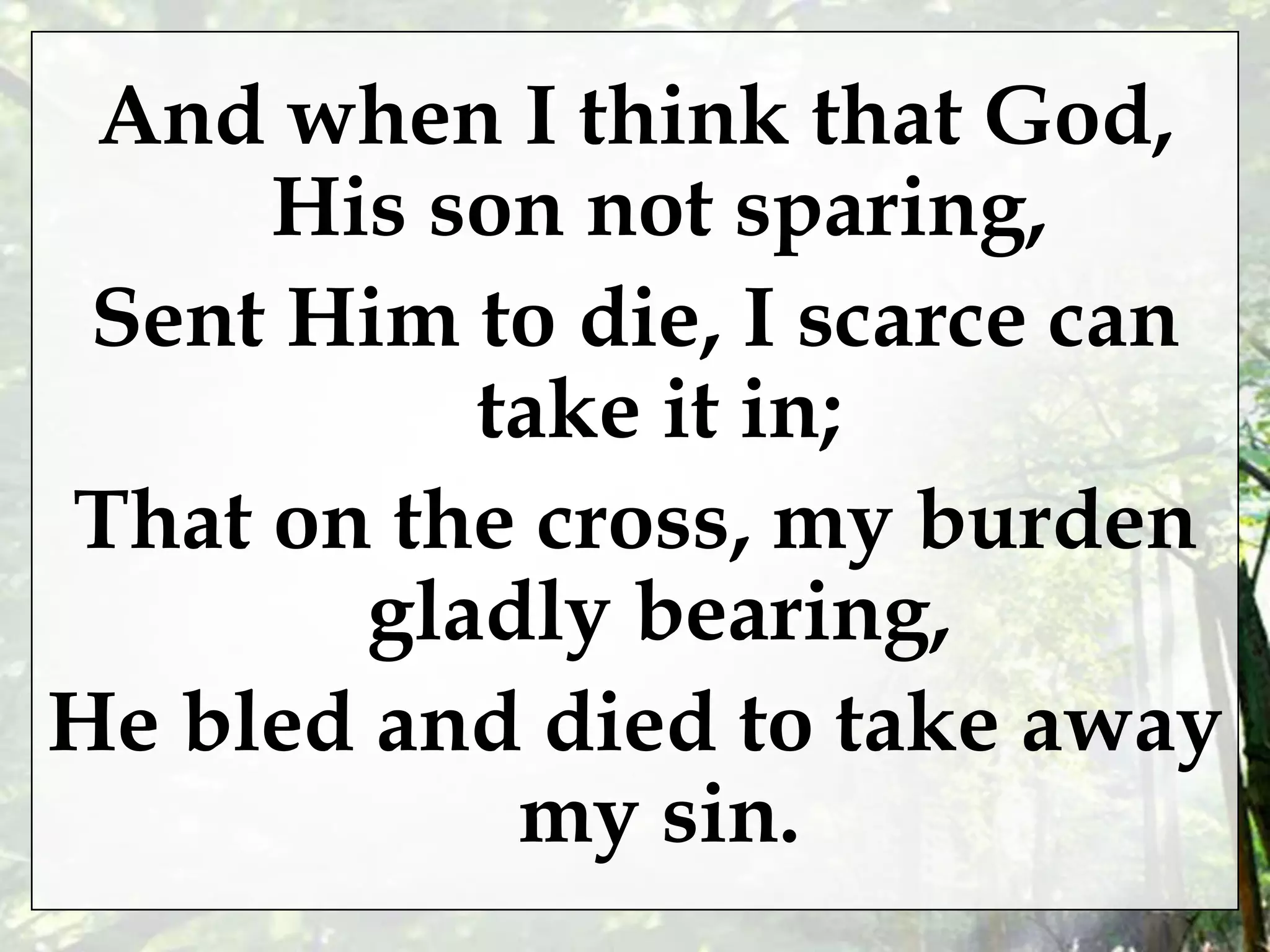 How great thou art | PPTX