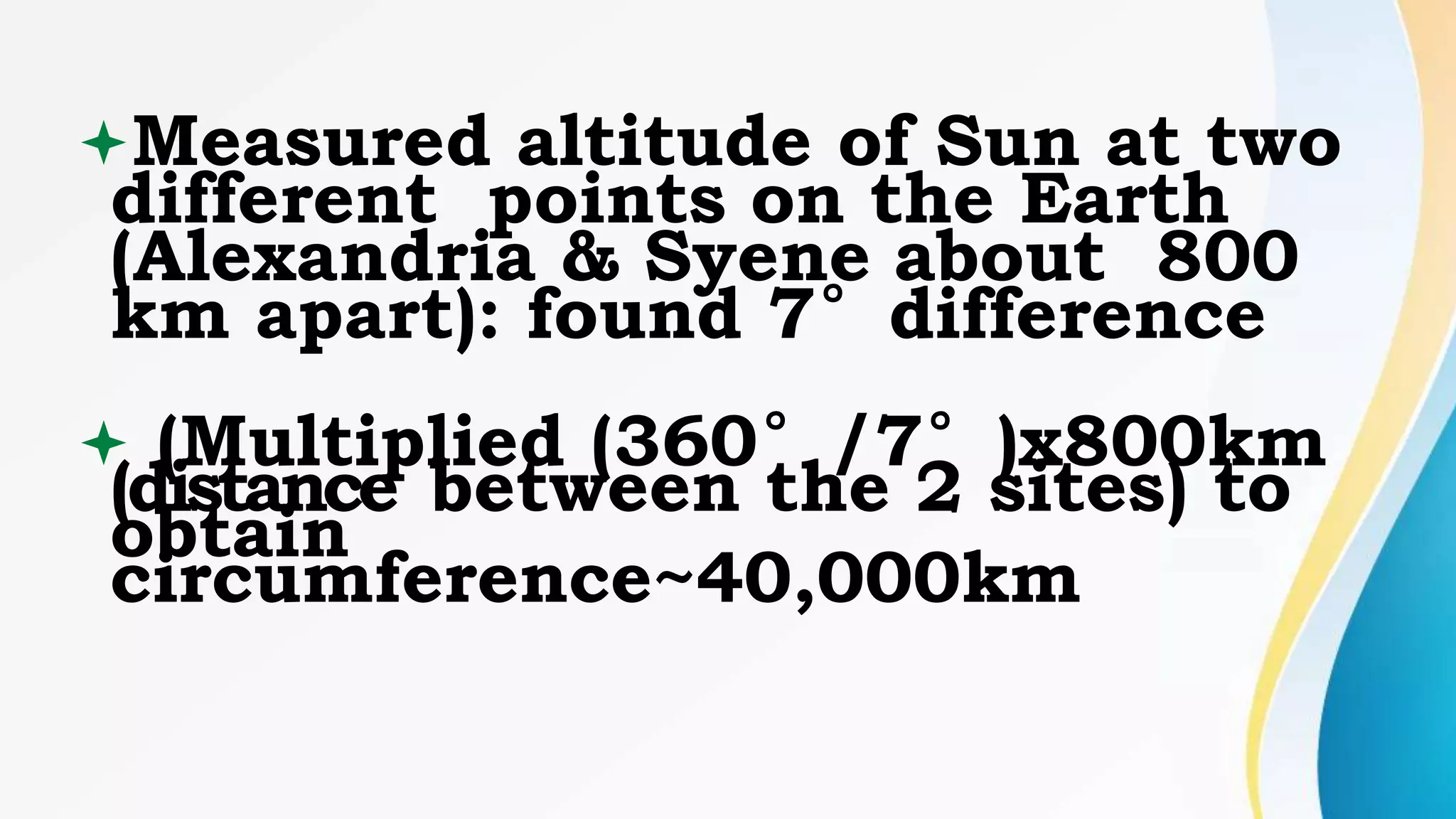 HOW GREEKS KNEW EARTH IS SPHERICAL1.1.pptx