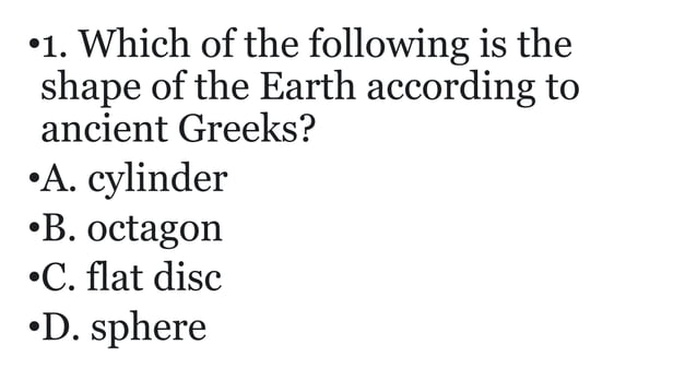 How Greeks Knew that the Earth is Spherical.pptx | Geography | Science