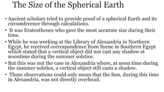 How Greeks Knew that the Earth is Spherical.pptx
