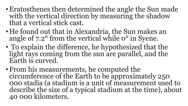 How Greeks Knew that the Earth is Spherical.pptx | Geography | Science