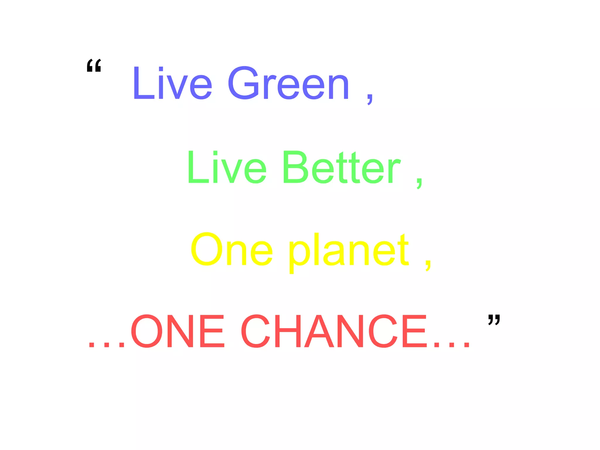 How Green Are You1 | PPT