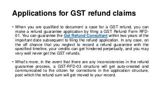 How GST refunds work, the rules, and how to file a claim.pptx