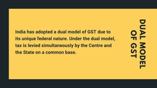 How gst work in India? | PPTX