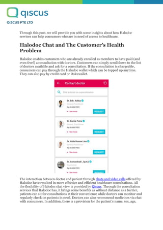 How halodoc implemented their services to simplify healthcare needs | PDF