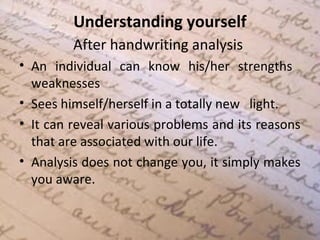 How handwriting communicates | PPT