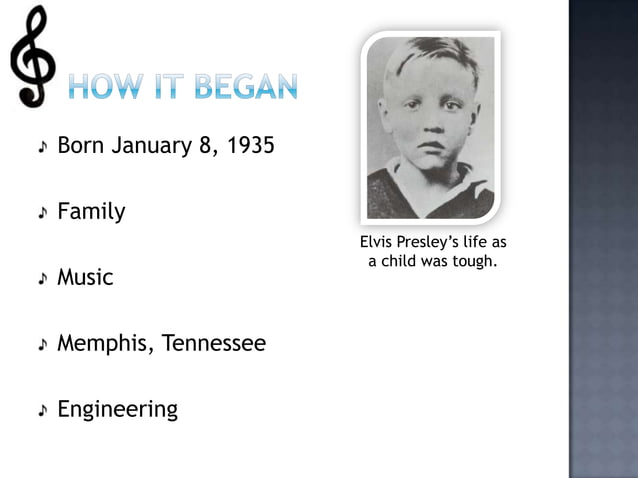 How Has Elvis Presley Changed Rock N Roll History | PPTX | Music ...