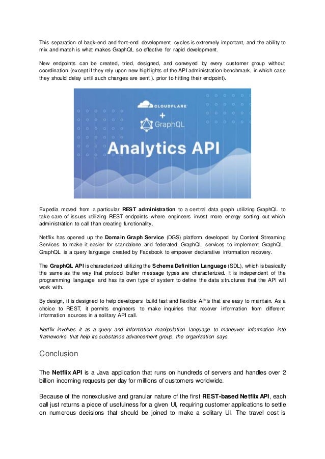 How has netflix embraced graph ql for rapid application development | PDF