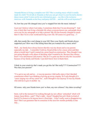 Written article for DPS | DOC