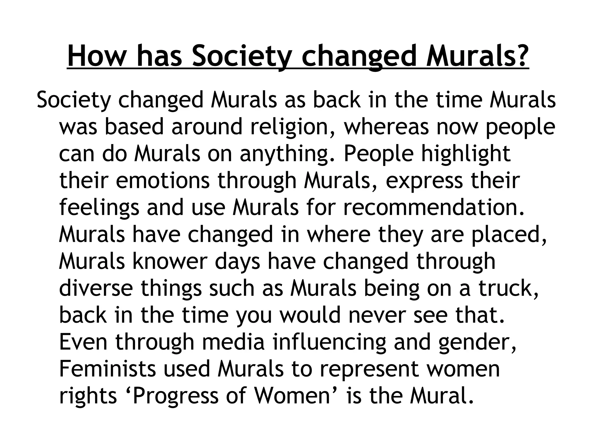 How have murlas changed over the years | PPT | Religion & Spirituality