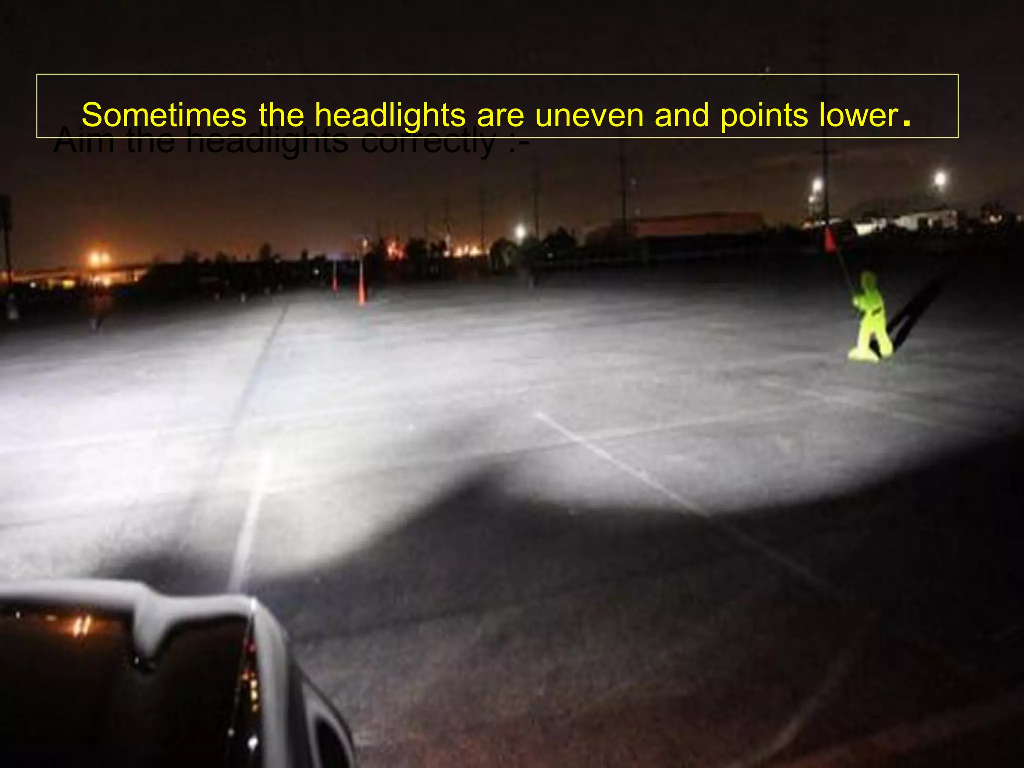 How Headlights Can Affect The Safe Driving | PDF