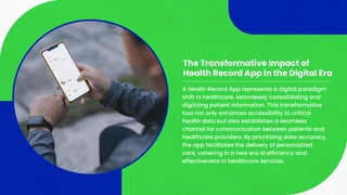 How Health Record App Support Remote Patient Monitoring | PDF