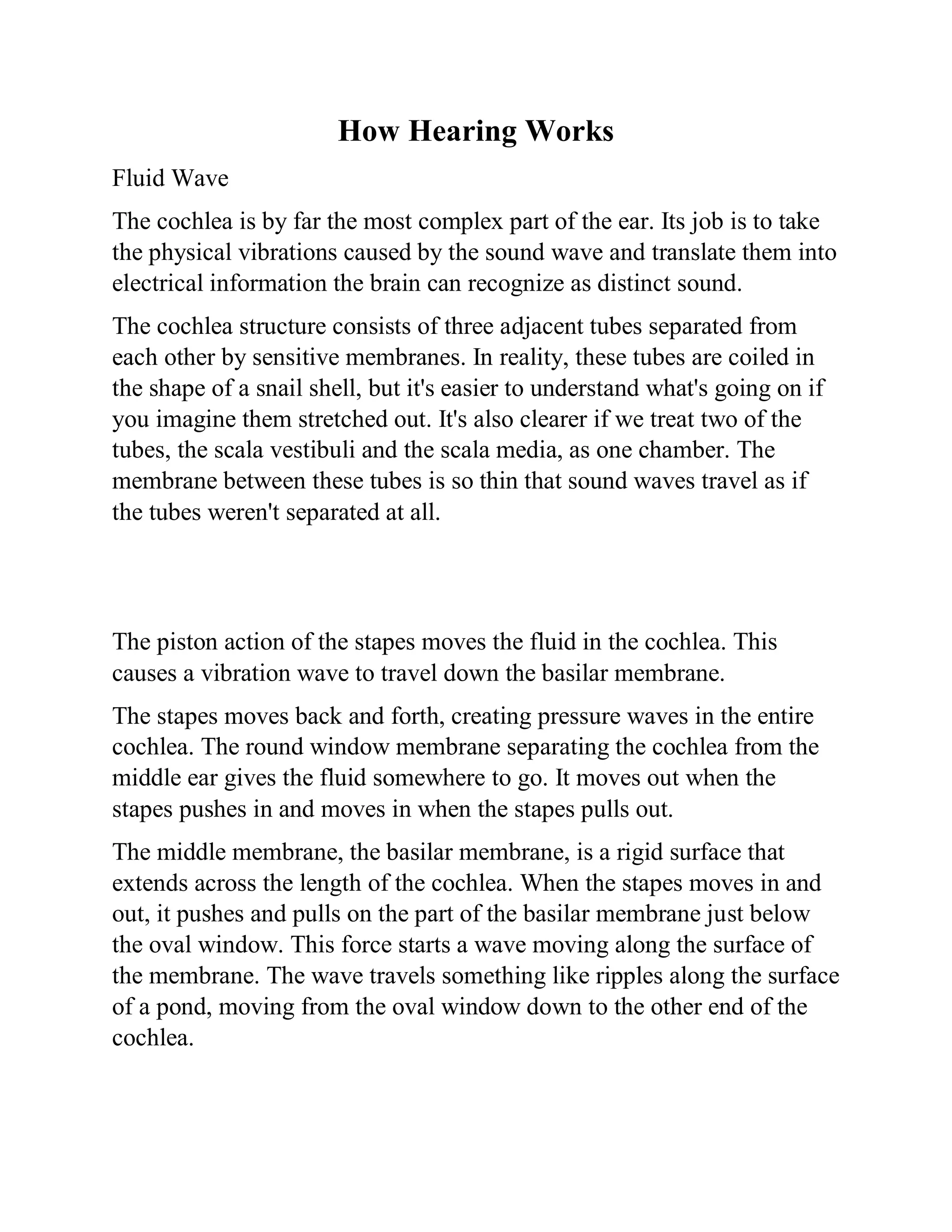 How hearing works | PDF